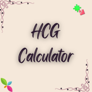 HCG Calculator - BabieBlue